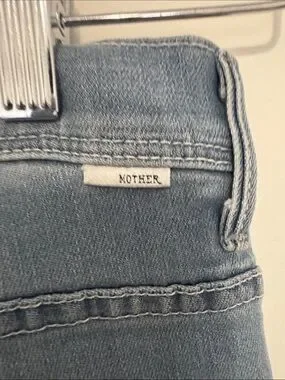 MOTHER | Jeans | Mother Light Blue Denim Jeans | Poshmark